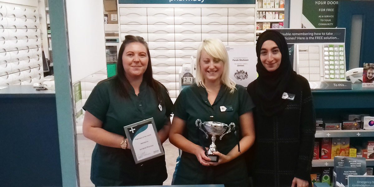 Congratulations to Springhall Pharmacy in Halifax who have been awarded ...
